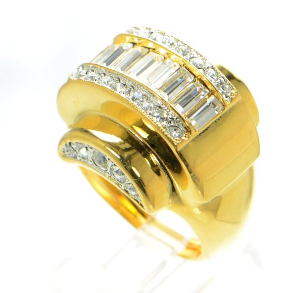 Kenneth Jay Lane | Jewelry | Kenneth Jay Lane Kjl Crystal Baguette ...